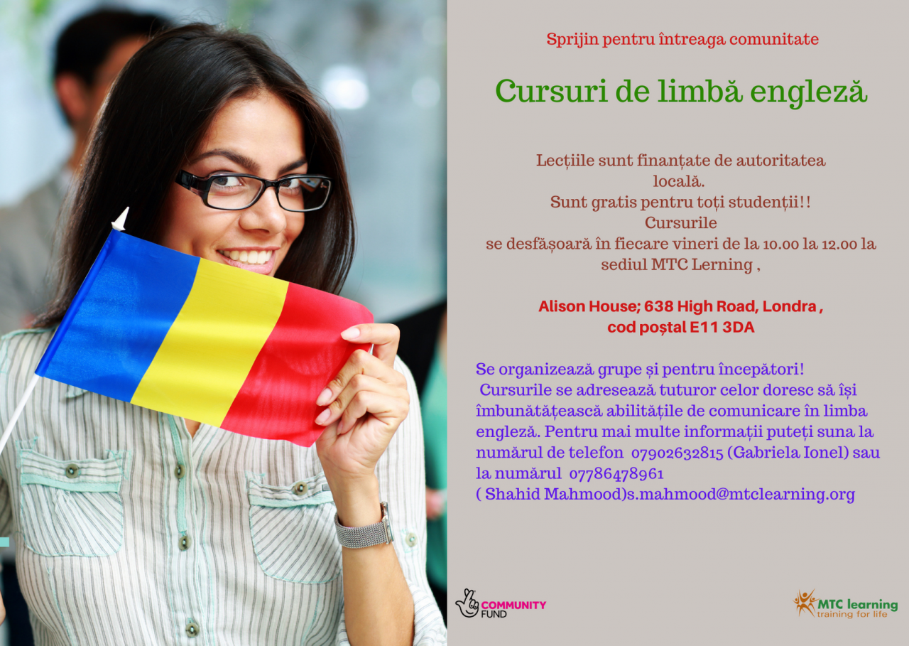 English support classes | MTC Learning